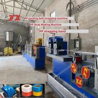 China PP Strap Making Machine Servo-Driven Extrusion Line 5-19mm Width 0.4-1.2mm Thickness for sale