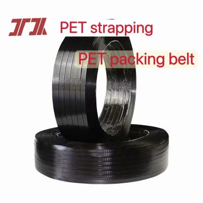China 9-32mm PET strapping Green PP PET packaging strap  made from pneumatic strapping tools for sale
