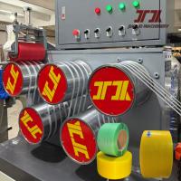 China 50KW Automatic PP Strap Making Machine Single Screw PLC Control 100-120kg/h for sale
