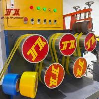 China 100% Recycled PP Strap Making Machine 100-120kg/h with PLC Control for sale