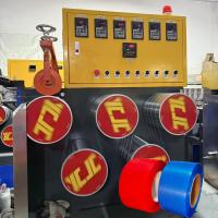 China 5-19mm Multi-line PP Strap Making Machine 100% Recycled Material 80-100kw for sale