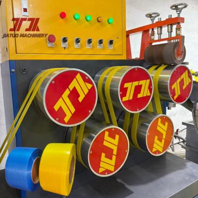 China 5-19mm Width PP Sandwich Strap Making Machine Use For Ceramics Furniture for sale