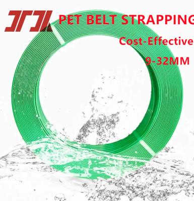 China 9-32mm PET Polyester Strapping Packing Strap Use For Bricks Packaging for sale