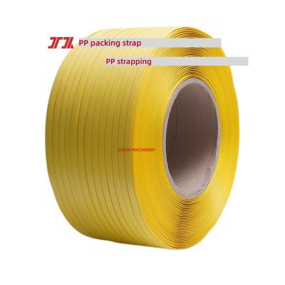 China Strapping belt High-Speed ​​5–18mm PP Strapping Straps PP packing band   with Kraft Paper/PE Film for sale