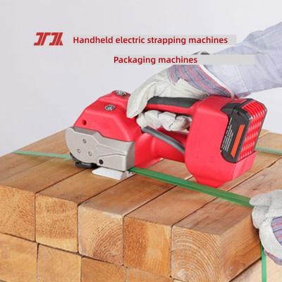China Electric Automatic Handheld Wrapping Machine Strapping Banding Tool For PP PET Straps for sale
