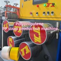 China Automatic PP Strap Making Machine 4 Straps Output 80KW Power Adjustable Tension for sale