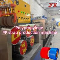 China Automatic PP Strap Making Machine 4 Straps Output 80KW Power Adjustable Tension for sale
