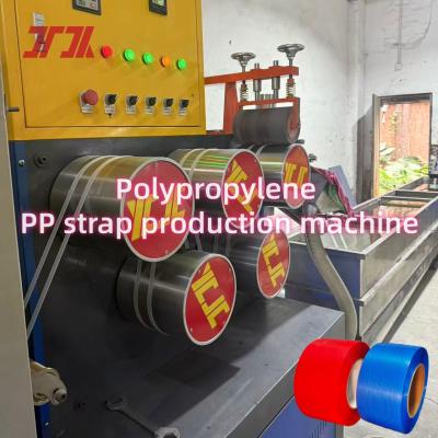 China 5-19MM Fully Automatic PP Strap Extrusion Line Make Automatic Packing Belt for sale