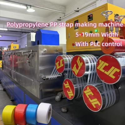 China Full Automatic PP Strapping Band Production Line With Auto Winder System for sale