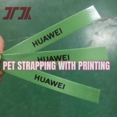 China Automatic Grade Eco-Friendly PET Strapping Packing Belt For Logistics Packaging for sale