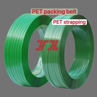 China High-speed PET packaging straps PET plastic steel straps PET packaging belt with high tensile strength for sale