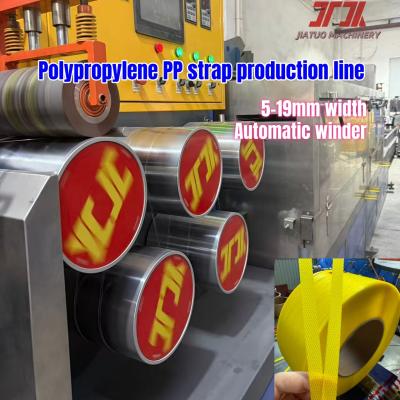 China 5-19mm Industrial PP Sandwich Belt Making Machine With Stable Extrusion Die Head for sale