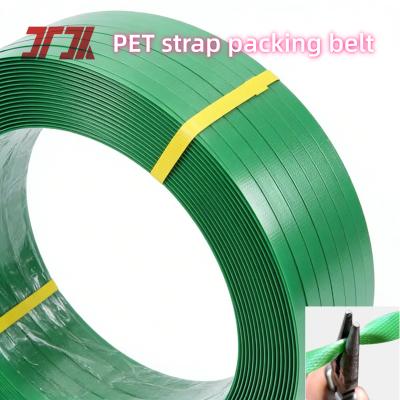 China High Tensile PET Strapping Band Polyester Packing Strap for Heavy Cargo Steel Timber Bundling for sale