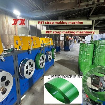 China Plastic machinery 9-25mm PET plastic steel strip production line Servo automatic winding machine for sale