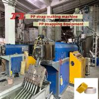 China 5mm PP Strap Making Machine 100% Polypropylene Strapping Production Line 5-19mm Width for sale