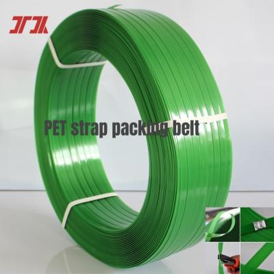 China 9-32mm PET Strap Packing Belt With High Tension 350-1000kgf And Autmatic Strapping Machine Use for sale