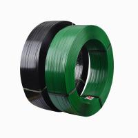 China 9-32mm Polyester PET Strapping Durable Packing Strap 500m Roll for Logistics Shipping for sale