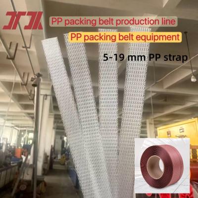 China 100% Polypropylene PP Strapping Manufacturing Machine PP strap making machine with PLC Control for sale