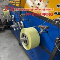 China Fully Automatic PP Strap Making Machine 6-12 Tapes 260-300m/min for Industrial Strapping for sale