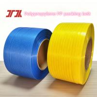 China Polypropylene PP Box Strapping Roll 5-19mm Width ±0.3mm Tolerance for Light to Medium Loads for sale