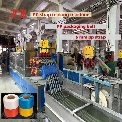 China Automatic PP PET packing equipment  high-speed PP strap making machine with PLC control system for sale