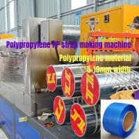 China 100% Polypropylene PP strapping production line PP strapping machine with automatic screen changer for sale