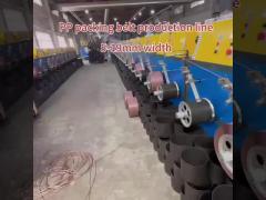 250kg/H pp., das den Bügel herstellt Bügel-Extruder des Maschinen-Polypropylen-pp. verpackt