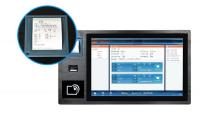 China 19 Inch Touch Screen Industrial Computer Self Service Terminal With Printer NFC RFID Reader Barcode Scanner for sale