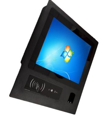 中国 13.3インチタッチスクリーン インダストリアルパネルPC オールインワンコンピュータ 指紋リーダー NFC RFIDリーダー 販売のため