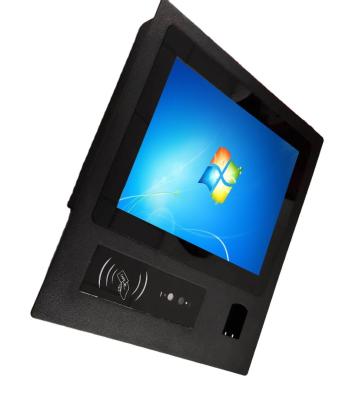 中国 13.3インチタッチスクリーン インダストリアルパネルPC オールインワンコンピュータ 指紋リーダー NFC RFIDリーダー 販売のため