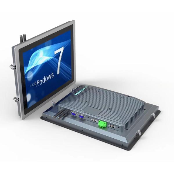 3 mm schlanke Bezel Aluminiumlegierung 12,1 Zoll Industrielle Resistive Touchscreen Panel PC