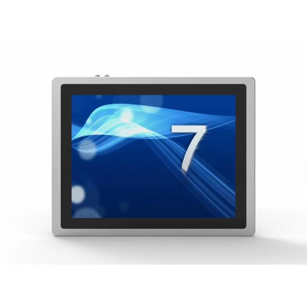 3 mm schlanke Bezel Aluminiumlegierung 12,1 Zoll Industrielle Resistive Touchscreen Panel PC