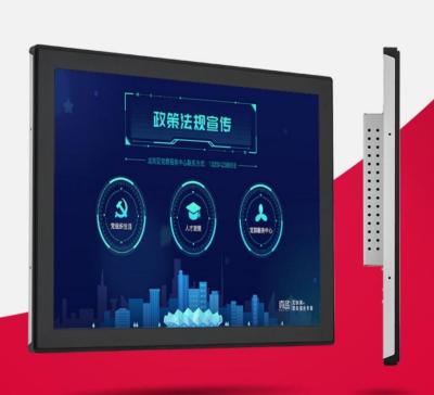 China Embedded 15.6 Inch IP65 Waterproof Anti-Vandalism Capacitive Touch Screen Monitor Industrial Touch Display for sale
