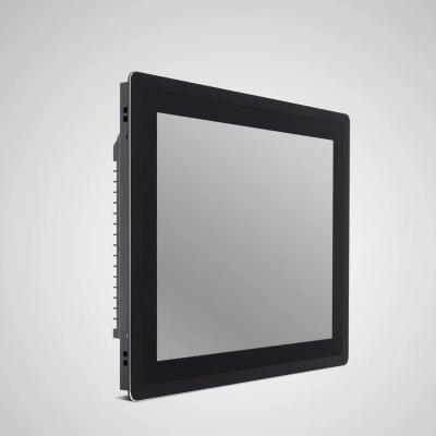 Cina Vero piano a 19 pollici a prova di polvere con schermo tattile resistivo incorporato monitor LCD industriale con involucro metallico OEM / ODM in vendita