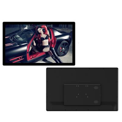 China HD 23.6 inch 24 inch wifi network advertising LCD display Android monitor with software for retail AD video display for sale