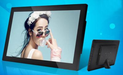 China HD 21.5 inch 22 inch wifi network advertising screen with Android OS internet control digital signage display totem monitor for sale