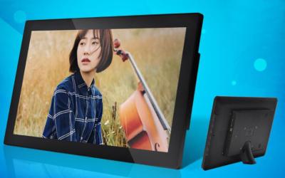 China HD 19 inch 18,5 inch wifi netwerk signage Android display w/o touchscreen ondersteuning RJ45 Lan POE 4G netwerk met CMS Te koop