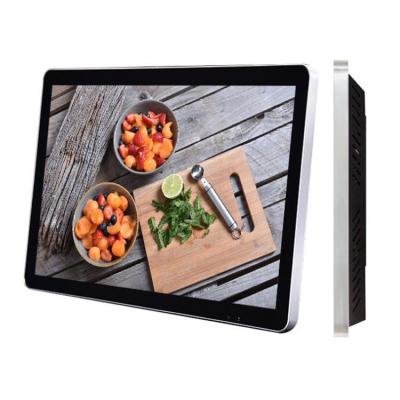 China 27 Zoll Kapazitiv Touchscreen LED LCD TFT Wandwerbeanzeige zu verkaufen