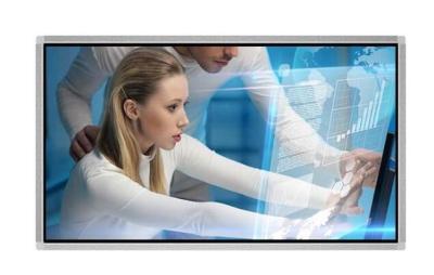 Cina UHD 75 pollici LCD LED touchscreen Android Monitor touchscreen interattivo su lavagna di cartone PC supporto kiosco HDM1 DP ingressi VGA in vendita