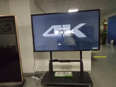 Cina Android & Win10/11 OS 4K UHD 65 pollici schermo LCD touchscreen da muro chiosco pannello interattivo in vendita
