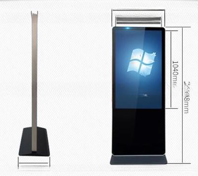 China Android ou Win11 OS 49" 50" polegadas Piso de pé todo-em-um LCD AD PC quiosque touchscreen à venda