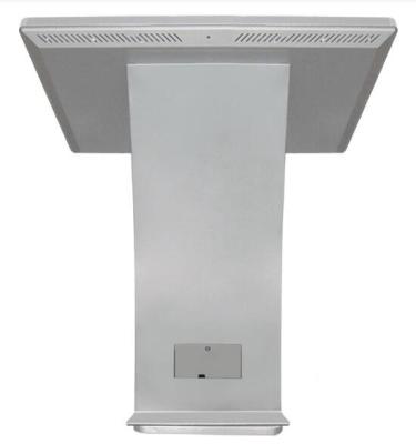 China Android ou Win10/11 OS 32 polegadas sozinho stand all-in-one PC kiosco de autoatendimento touchscreen à venda