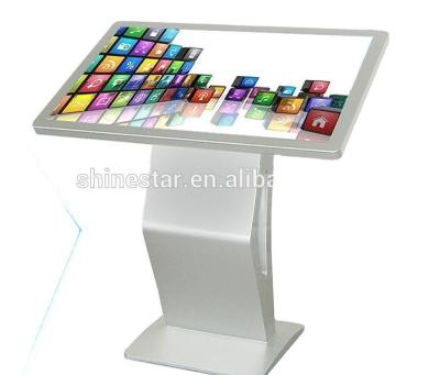 中国 32インチモールスーパーマーケットディスプレイシステム タッチスクリーン広告キオスクターミナル 販売のため