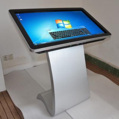 Cina piano stand informazioni self-service controllo PC stazione 32 pollici LED chiosco tutto in uno touchscreen Win10 Android Linux OS OEM in vendita