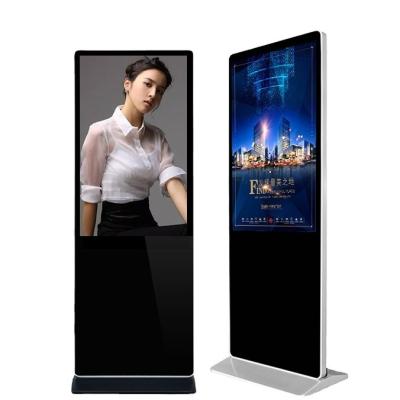 中国 49インチ 50インチ グラウンドスタンド LCD LED WIFI シグネージ Android OS 販売のため