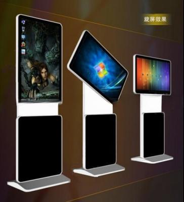 中国 32インチLED床スタンド回転トーテムモニター デジタルサイネージディスプレイ Android OS 販売のため