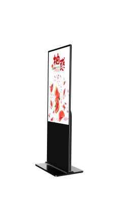 Cina 55 pollici TFT LCD display pubblicitario a LED con ruote in vendita