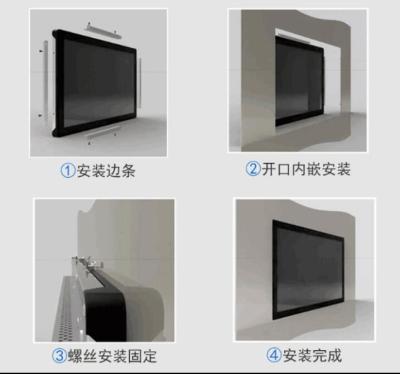 Cina Display per monitor USB touchscreen LED LCD da 21,5 pollici integrato industriale montato a parete VGA HDMI in vendita
