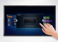 China 65 Inch 350cd/M2 Whiteboard Interactive Panels In Classroom With Camera for sale