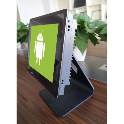 China Alto brillo 17 pulgadas pantalla táctil industrial PC panel Android HMI para quiosco de automatización en venta